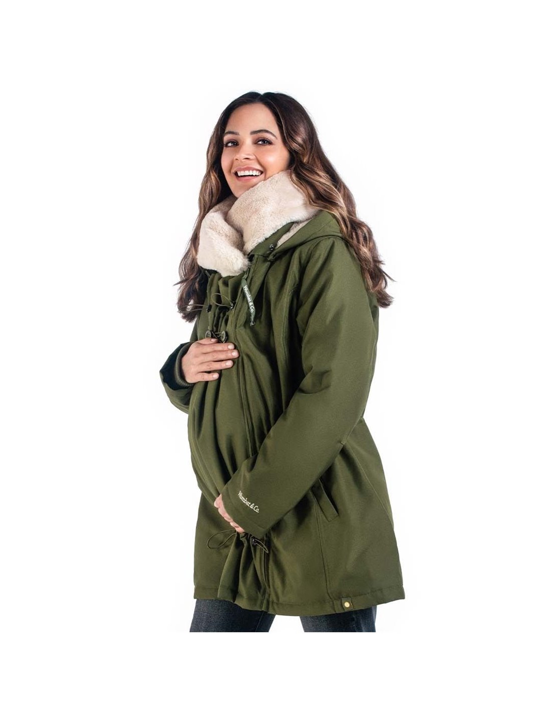 Wallaby Maternity and Babywearing Coat by Wombat London