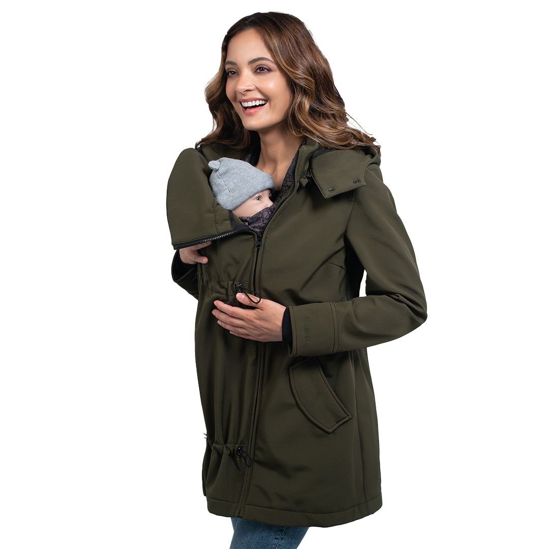 Wombat Shell Babywearing and Maternity Coat by Wombat London