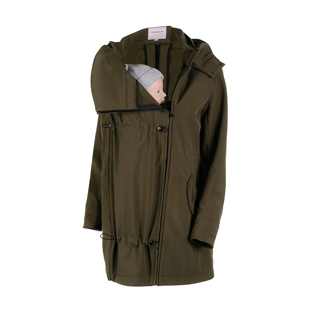 Wombat Shell Babywearing and Maternity Coat by Wombat London