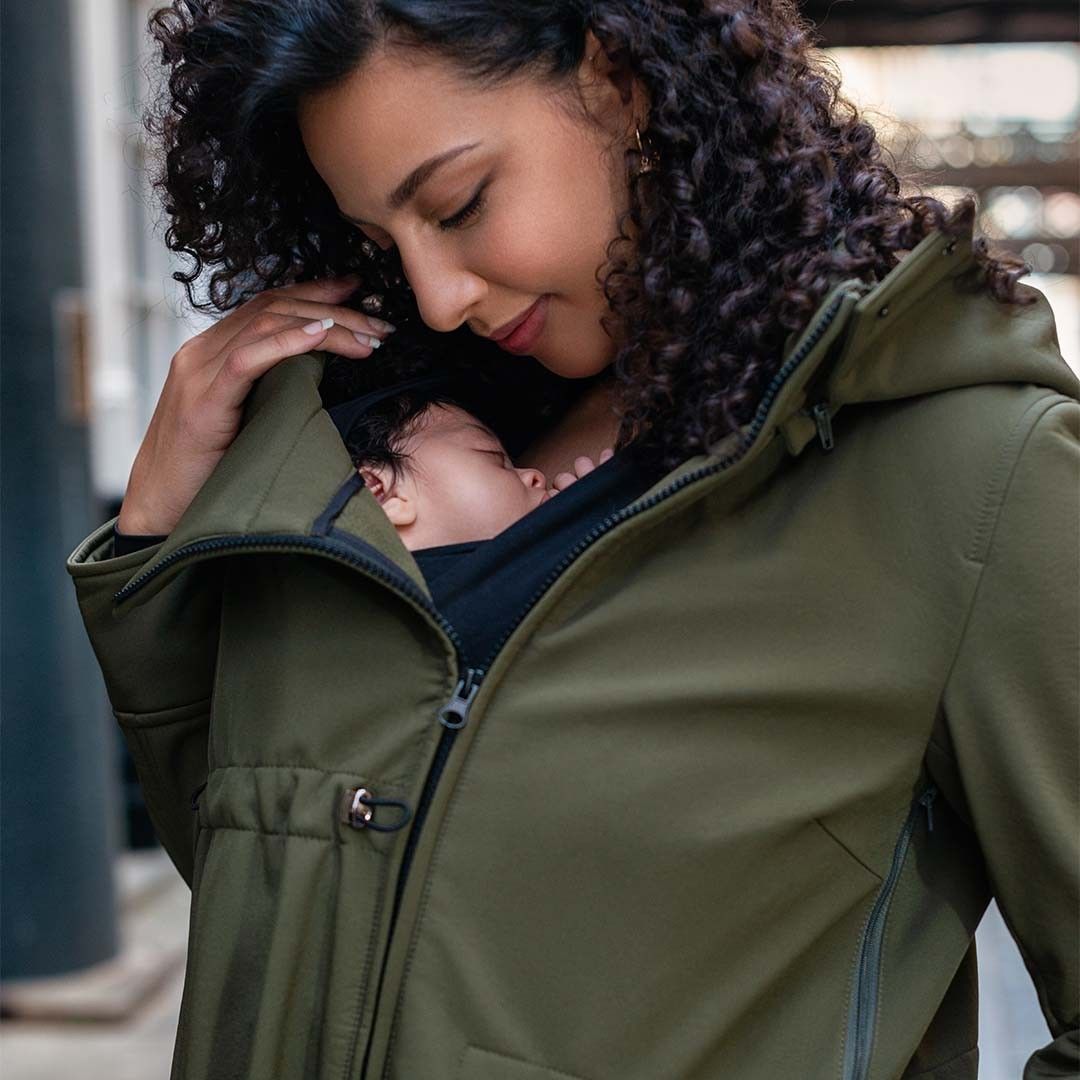 Wombat Shell Babywearing and Maternity Coat by Wombat London